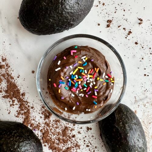 Avocado Chocolate Pudding - Real Little Meals