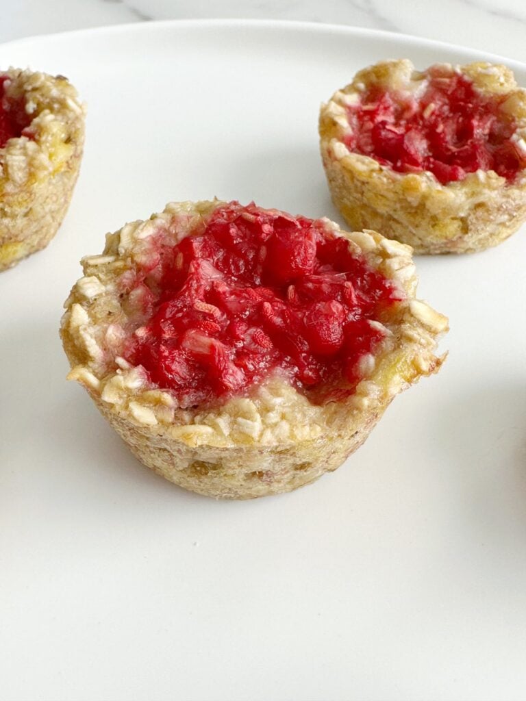 Raspberry Oat Bites - Real Little Meals