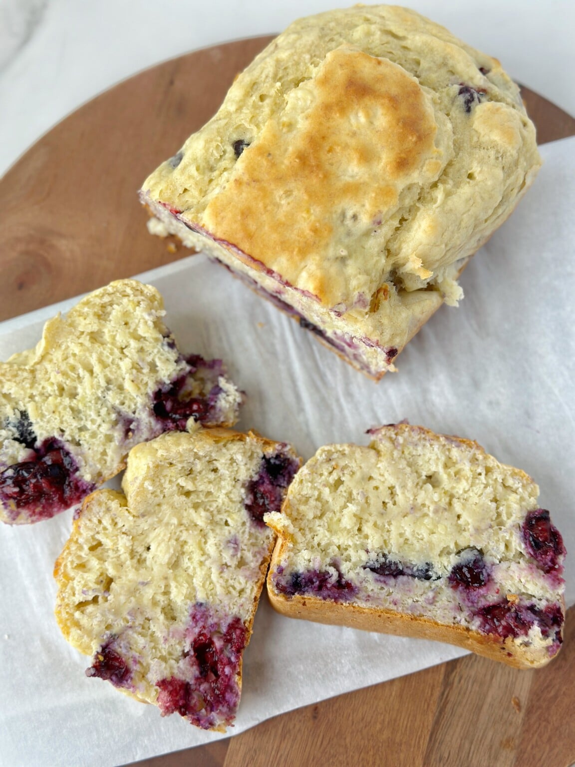 Blueberry Banana Bread Real Little Meals