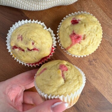 Raspberry Muffins - Real Little Meals
