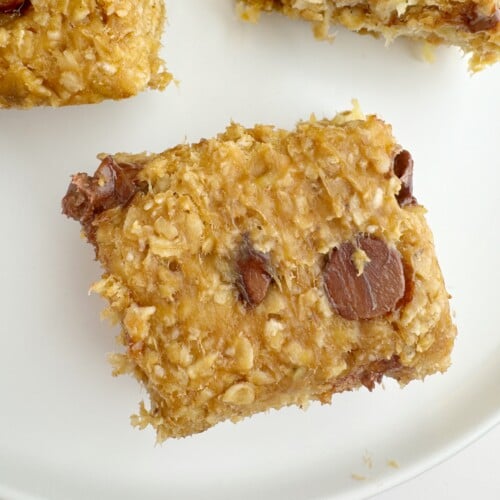 4 Ingredient Banana Bars - Real Little Meals