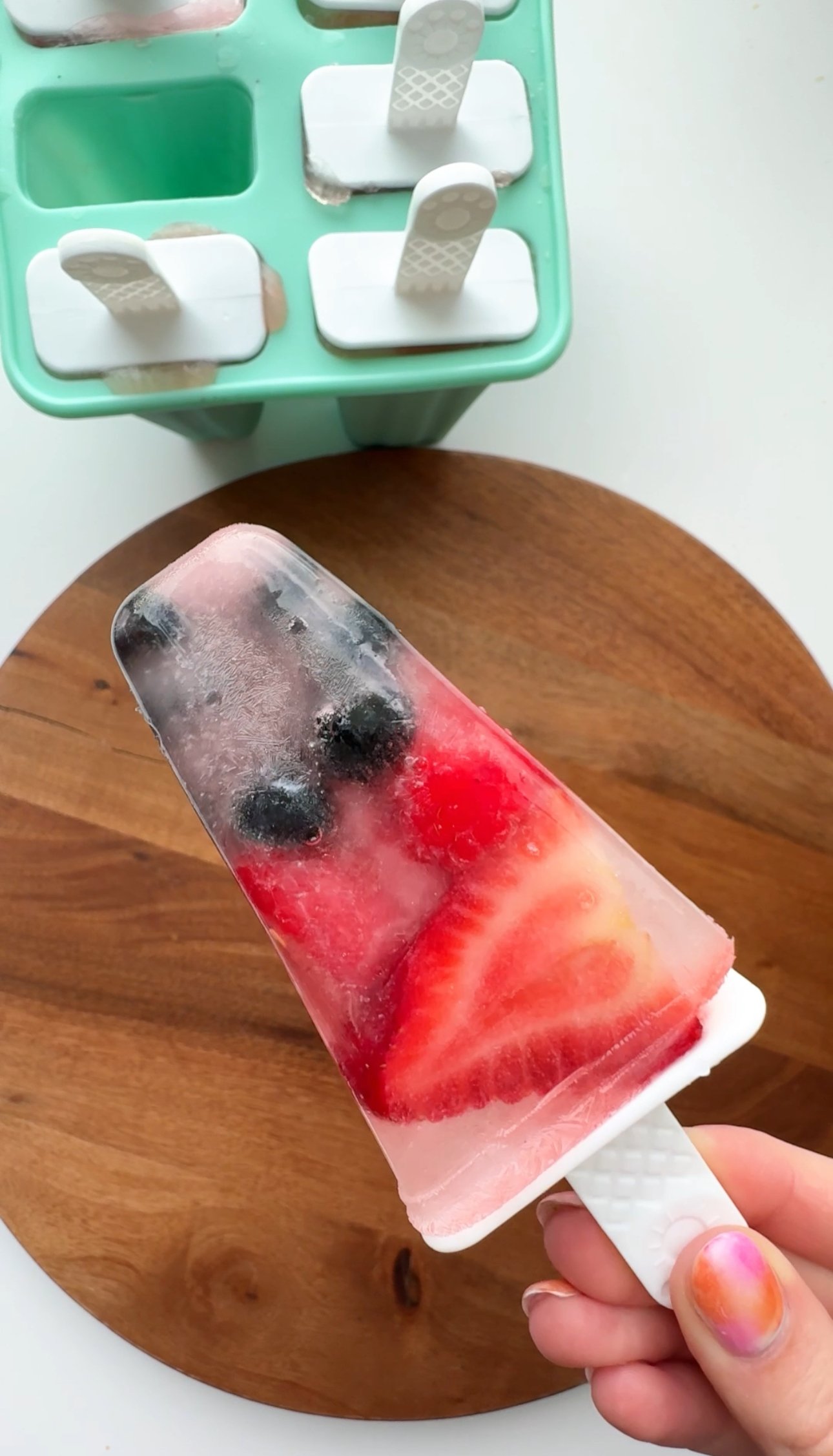 Coconut Fruit Popsicles - Real Little Meals