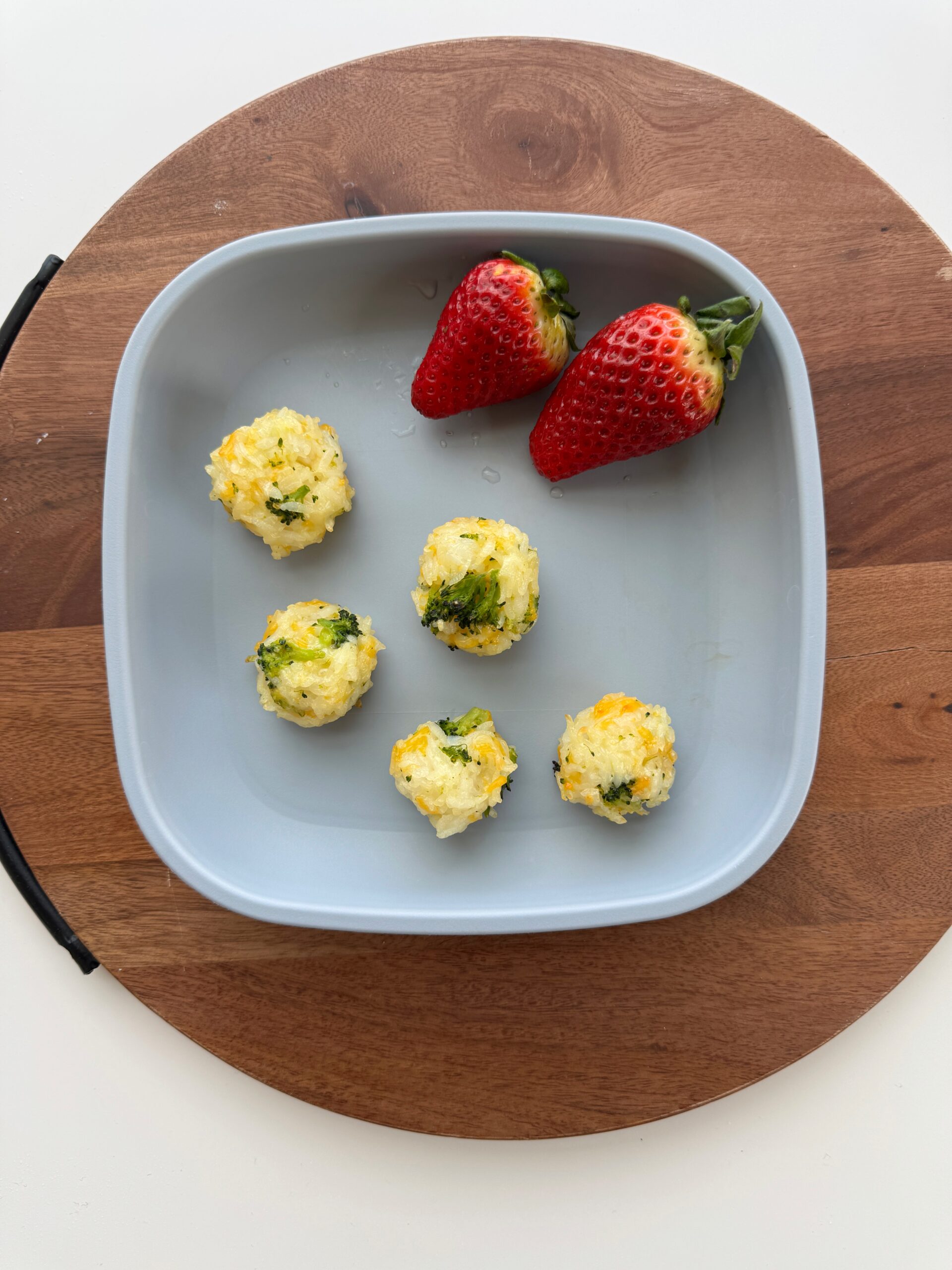 Broccoli Rice Balls - Real Little Meals