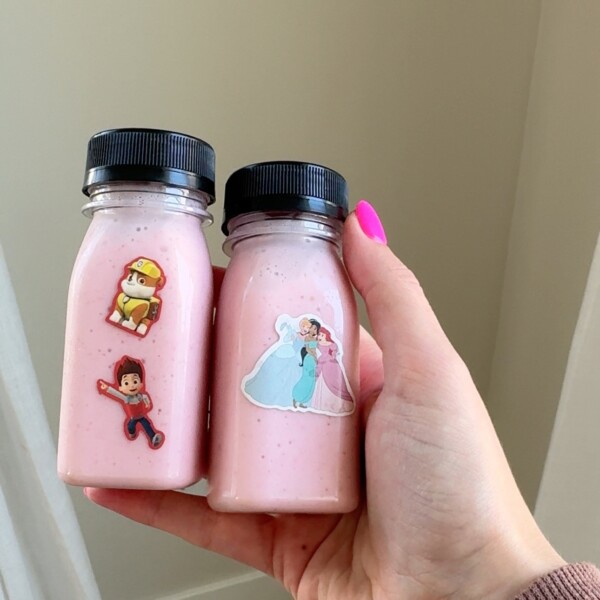 Drinkable Strawberry Yogurt - Real Little Meals